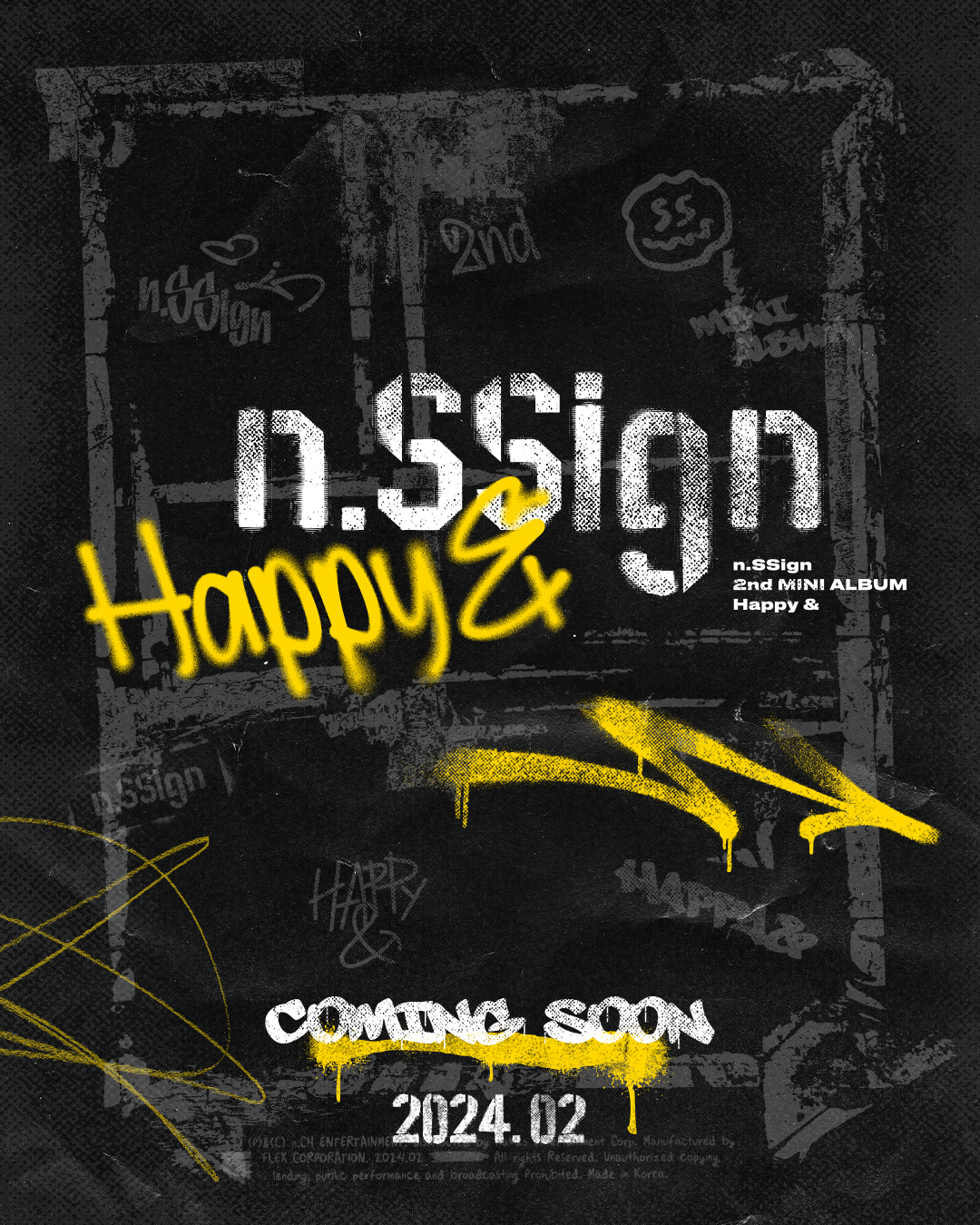 n.SSign 2nd MINI ALBUM ‘Happy &’ COMING SOON – n.SSign Official Site