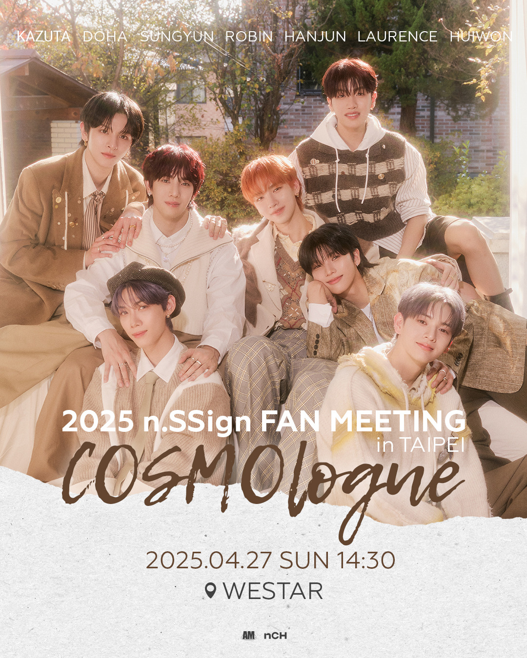 n.SSign to Hold First Taiwan Fan Meeting “COSMOlogue” on April 27 – “A ...