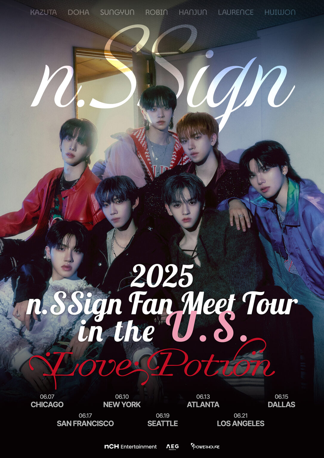 [Notice] n.SSign Fan Meet Tour in the U.S. – n.SSign Official Site